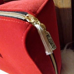 Estee Lauder | Bags | New Estee Lauder Red Velvet Cosmetic Case | Poshmark